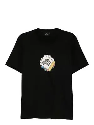 Paul Smith Graphic-printed T-shirt - Black