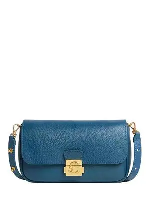 COCCINELLE Logo-plaque Shoulder Bag - Blue