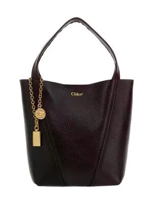 Chloé Charm Spin Tote - Red