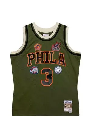 Mitchell & Ness Philadelphia 76ers 1996 Allen Iverson Swingman Tank Top - Green