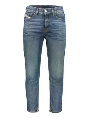 DIESEL Whiskered-effect Jeans - Blue