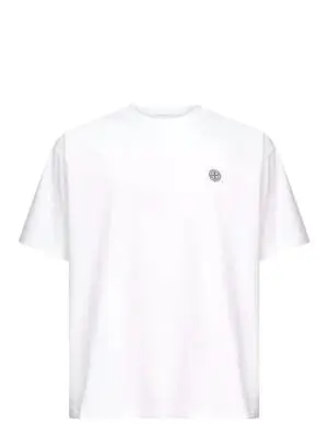 Stone Island Compass Logo-patch T-shirt - White