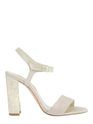 FREYA ROSE Martina Block-heel Sandals - Neutrals