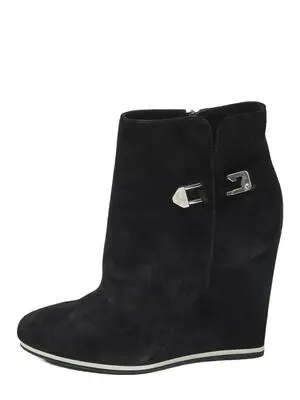 LE SILLA Wedge Ankle Boots - Black