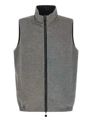 Kiton Reversible Vest - Grey