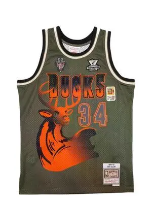 Mitchell & Ness Flight Swingman Nba Milwaukee Bucks 1996-97 Ray Allen Jersey Tank Top - Green