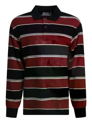 Carhartt Work In Progress L/s Malone Rugby Striped Long-sleeve Polo Shirt - Red