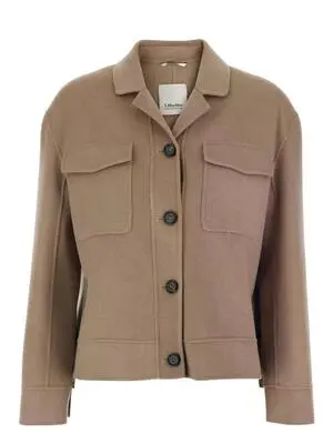 Max Mara Button Pocket Jacket - Neutrals