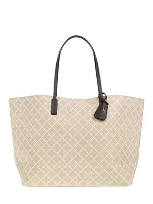 BY MALENE BIRGER Abi Printed Tote Bag Neutrals
