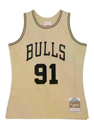 Mitchell & Ness X Nba Chicago Bulls Dennis Rodman 1997-98 Swingman Tank Top - Neutrals