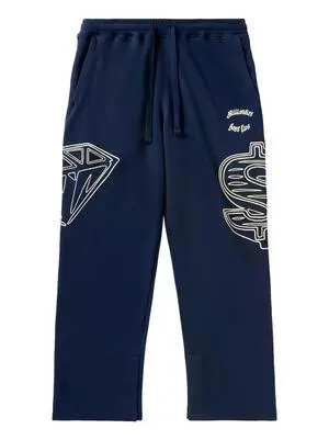 BILLIONAIRE BOYS CLUB Graphic Track Pants - Blue