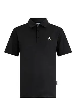 Philipp Plein Logo Polo Shirt - Black