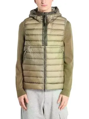 C.P. COMPANY Hooded Zip Vest - Neutrals