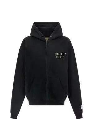 GALLERY DEPT. Full-zip Hoodie - Black