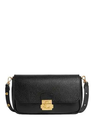 COCCINELLE Textured Mini Shoulder Bag - Black