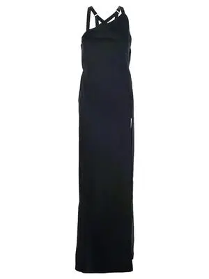 Attico Sleeveless Strap Dress - Black