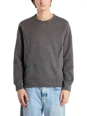 TILAK Chest-pockets Sweatshirt - Grey