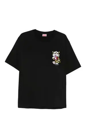 Kenzo Embroidered T-shirt - Black