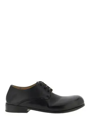 Marsèll Rounded Toe Derby Shoes - Black