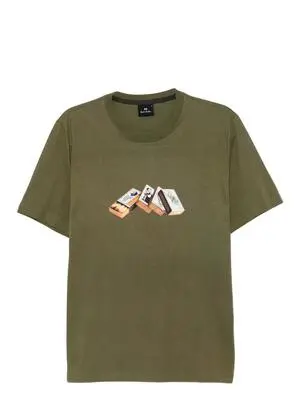 Paul Smith Graphic-printed T-shirt - Green