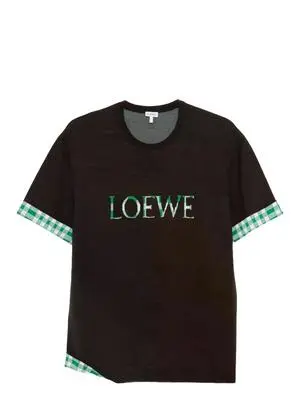 Loewe Logo-print T-shirt - Brown
