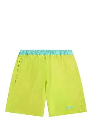 AWAKE NY Colour-block Swim Shorts - Yellow
