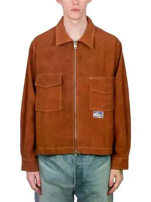 STORY MFG. 555 Pockets Zip-up Jacket - Brown