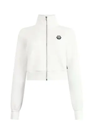 Philipp Plein Zipped Sweatshirt - White