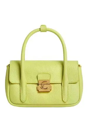COCCINELLE Mini Top-handle Crossbody Bag - Green