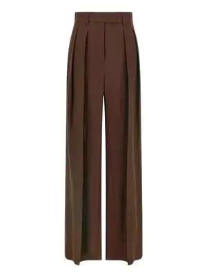 Brunello Cucinelli Pleated Trousers - Brown
