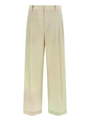 Brunello Cucinelli Pleated Trousers - Neutrals