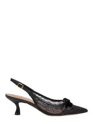 MALONE SOULIERS Jama Slingback Heels 45 - Metallic
