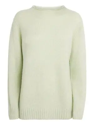 Arch4 Cashmere Relaxed Sweater - Green