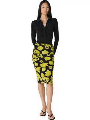 DIANE VON FURSTENBERG Tedy Knee Length Skirt