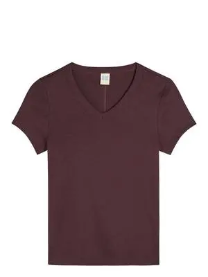 FLORE FLORE Jill Cotton T-shirt - Brown