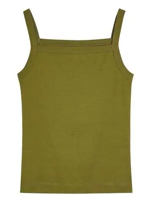 FLORE FLORE May Cotton Tank - Green