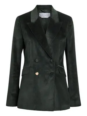 GABRIELA HEARST Angela Double-Breasted Corduroy Blazer