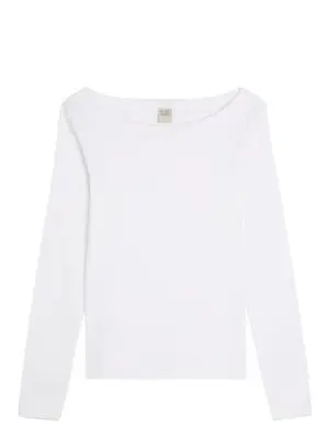 FLORE FLORE Steffi Cotton Top - White