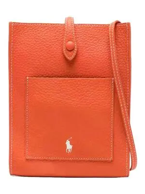 Polo Ralph Lauren Logo-print Pocket Mini Bag - Orange