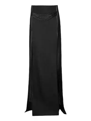 RXQUETTE Arhi Draped Maxi Skirt