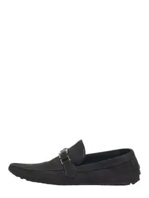LOUIS VUITTON Monte Carlo Leather Loafers - Black