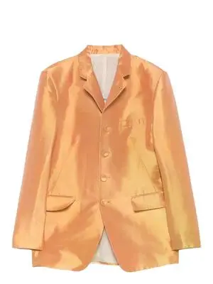 Jean Paul Gaultier 1998 Corseted Blazer - Orange