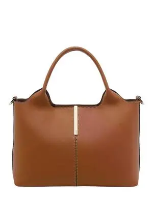 TOD'S Removable-strap Tote Bag - Brown