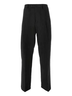 MARSEM Pinstripe Pleated Trousers