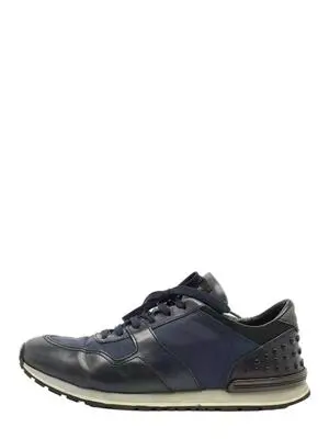 TOD'S Leather Low-top Sneakers - Blue