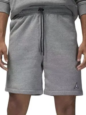 JORDAN Brooklyn Drawstring Track Shorts - Grey