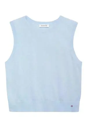 ANINE BING Moni Sleeveless Tank - Blue