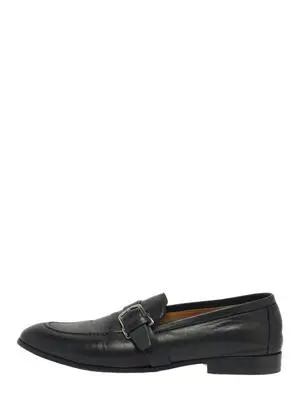 Hermès Buckle-fastening Loafers - Black