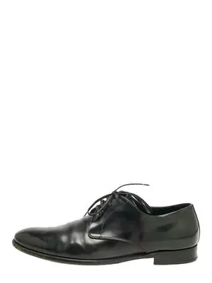 Dolce & Gabbana Leather Derby Shoes - Black