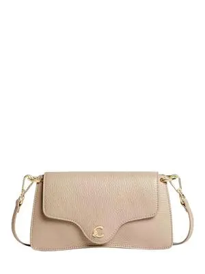COCCINELLE Small Magnet-fastening Shoulder Bag - Neutrals
